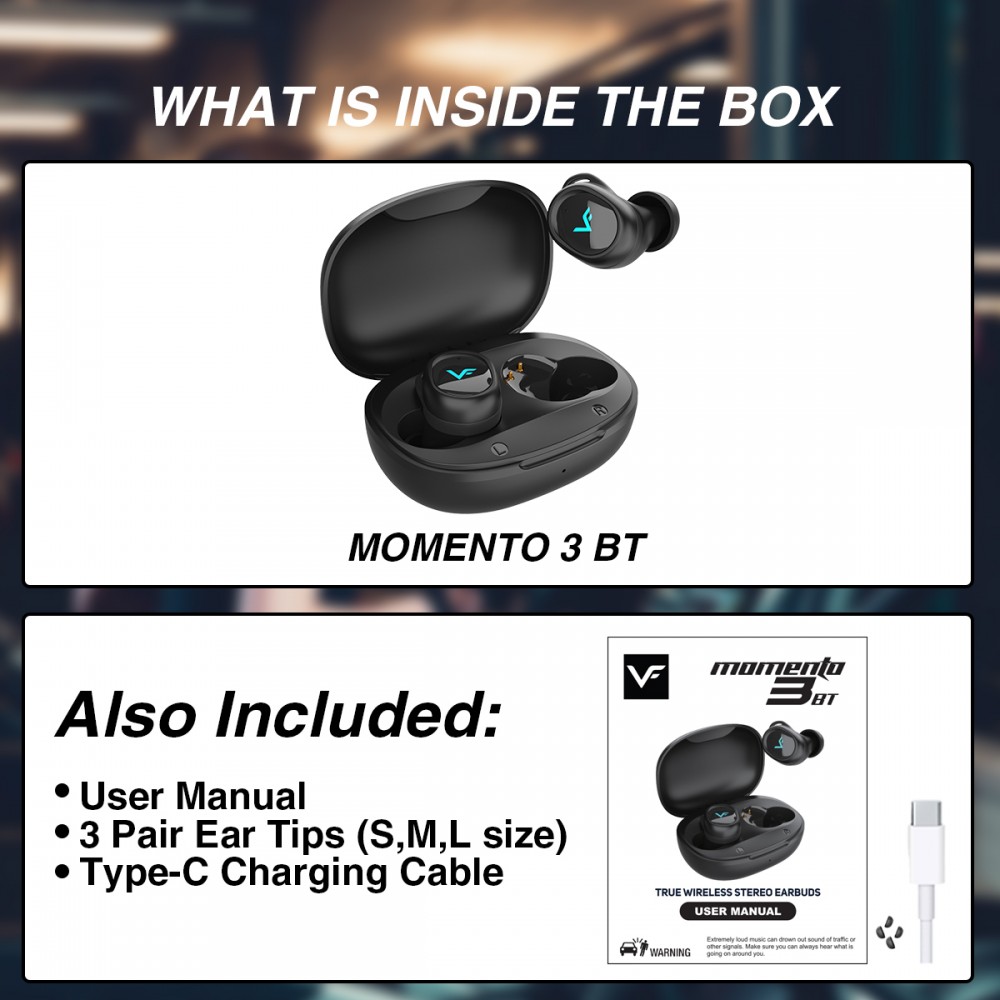 Momento 3 BT TWS - Vinnfier Malaysia