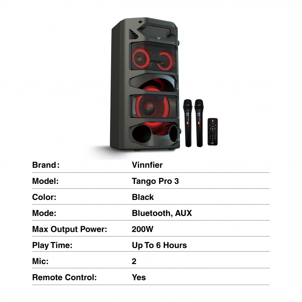 Tango Pro 3 WMB - Vinnfier Malaysia